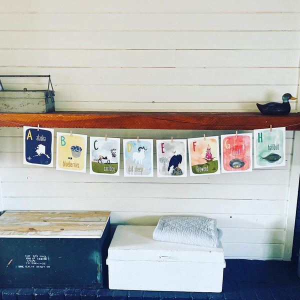 Alaska A to Z Alphabet Cards - Classroom Display Set – Wren and the Raven