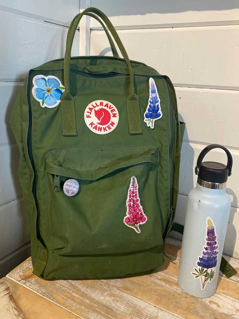 Forget-Me-Not - Iron-On Patch – Wren and the Raven